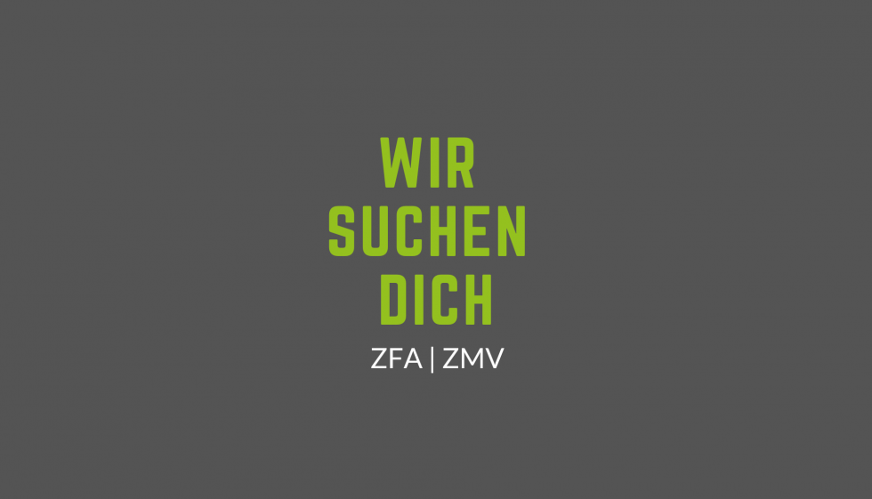 Wir suchen ZFA/ZMV für die Abrechnung - Abrechnungsart